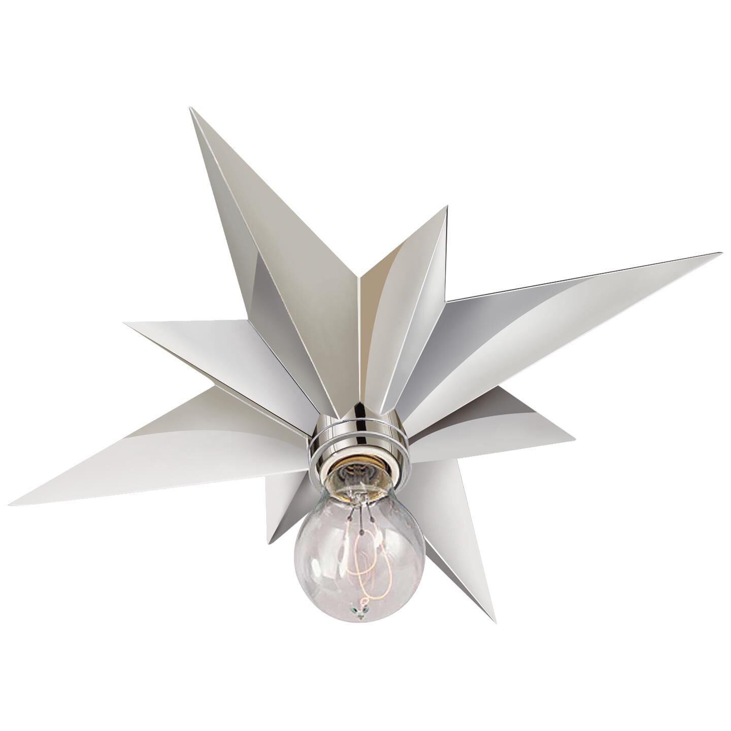 Eric Cohler Star 14 Inch 1 Light Flush Mount | Capitol Lighting